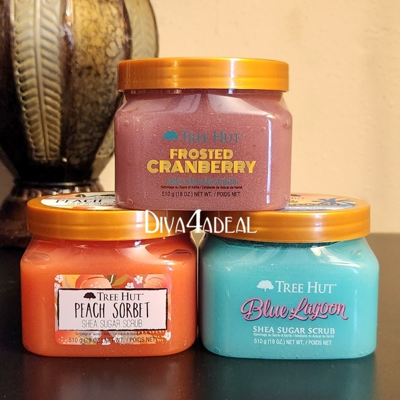 tree hut | Bath & Body | 3x Tree Hut Variety Shea Sugar Scrubs Bundle ...